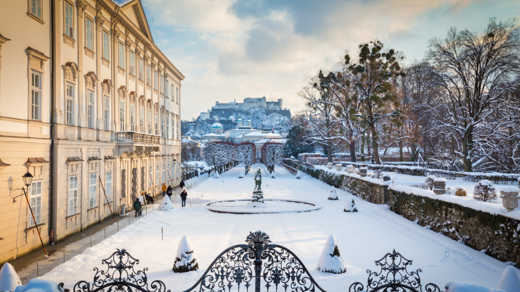 Best highlight in Salzburg, Austria Schloss Mirabell & Mirabellgarten · Joyplus